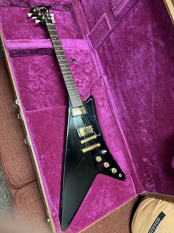 Gibson Moderne Heritage Series Vintage 1982/83 RARE Black w/ | Reverb