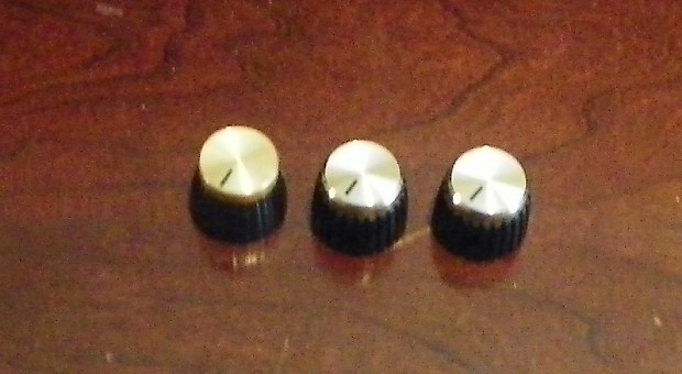 Marshall Amp Knobs Modern Gold Push On | Reverb