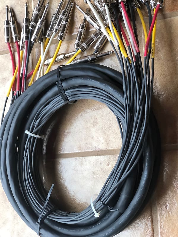 Rapco 16-Channel 25FT 1/4" Audio Cable | Reverb