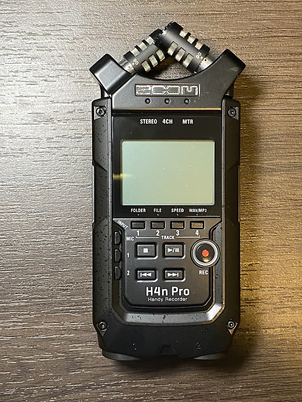 Zoom H4n Pro Handy Digital Multitrack Recorder, black 2022 | Reverb