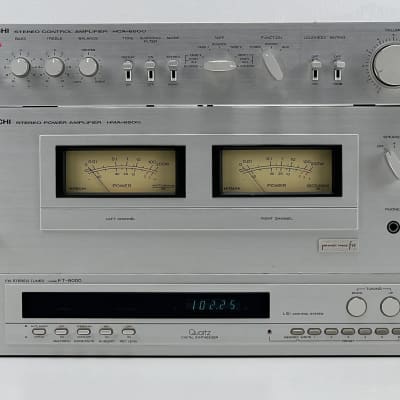 Hitachi HCA-6500 Pre Amplifier - HMA-6500 Power Amplifier - | Reverb