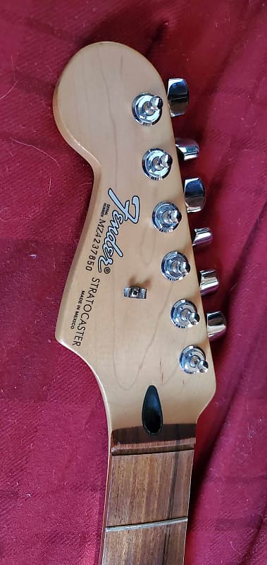 LEFTY Fender Rosewood Strat neck 2005 - Satin/gloss | Reverb