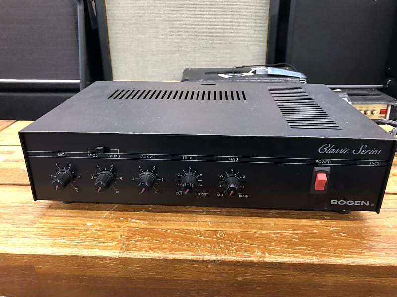 Bogen C35 Classic Series Amp - Black | Reverb
