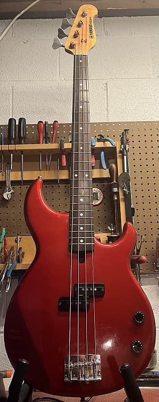 Yamaha BB300 1980s - Candy Apple Red | Reverb