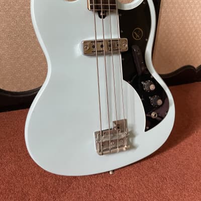 Kay EB-1 vintage 1960s - Sonic Blue | Reverb