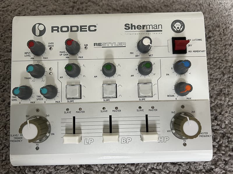 Rodec Sherman Restyler Stereo Analog Multimode Filter | Reverb UK