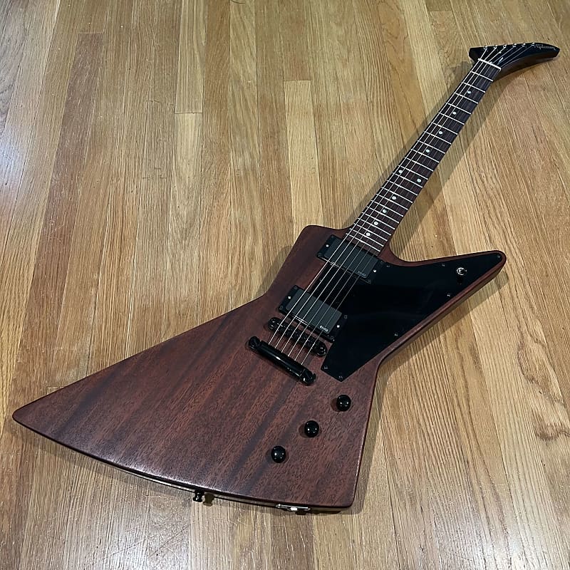 Gibson X-Plorer Faded (Explorer) 2008 - Worn Brown - EMG's | Reverb
