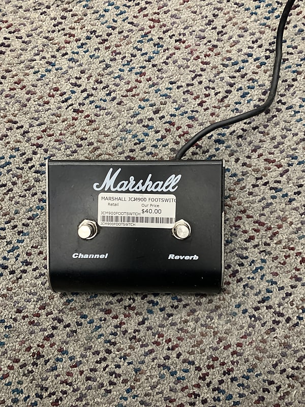 Marshall JCM900 Footswitch | Reverb