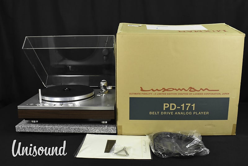 Luxman PD-171 Turntable Record Player Belt Drive in Mint | Reverb
