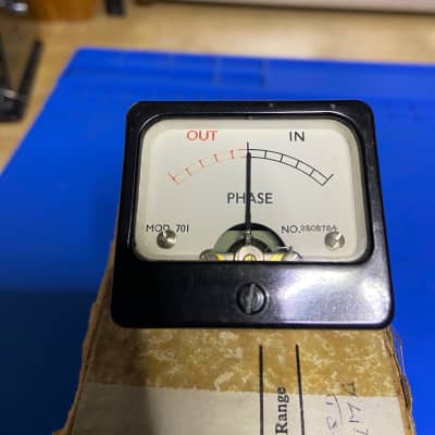 EMI TG12345 RECORDING CONSOLE PHASE METER | Reverb