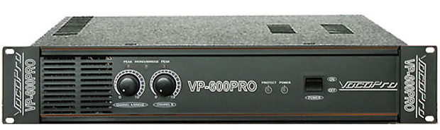 Vocopro VP-600 PRO Rack Mount 600-watt Power Amplifier | Reverb