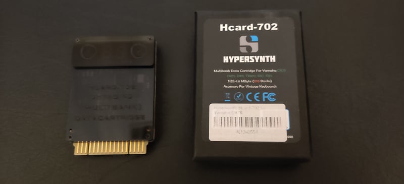 HyperSynth Hcard-702 - Multibank Data Cartridge for Yamaha | Reverb