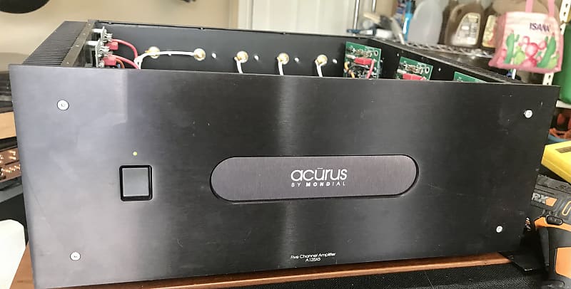 Acurus 125x5 only 3 working Mondial Black | Reverb
