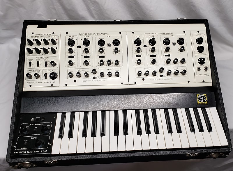 Original Oberheim TVS-1 2-voice w/mini seq | Reverb