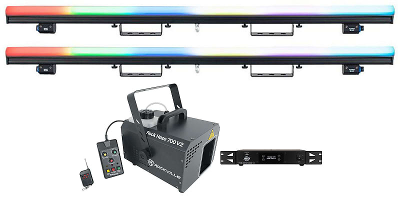 (2) American DJ Pixie Strip-60 Indoor LED Strip Lights+Pixel | Reverb