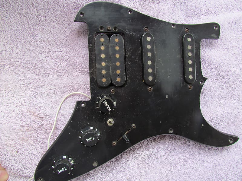 Kramer Striker ST 300 Pickguard Assembly With Pickups | Reverb