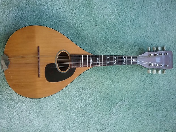 Martin "A " Style Mandolin vintage 1966 Natural | Reverb