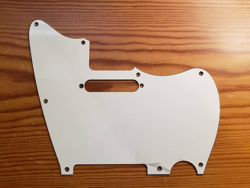Squier Paranormal Offset Telecaster Pickguard 2020 White | Reverb