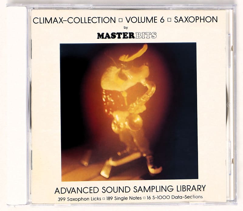 Masterbits Climax Collection Volume 6 Saxophon Sample | Reverb
