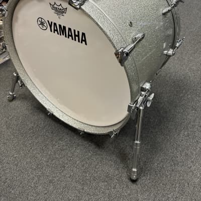 Yamaha Maple Custom Absolute 2008 - Silver Sparkle | Reverb