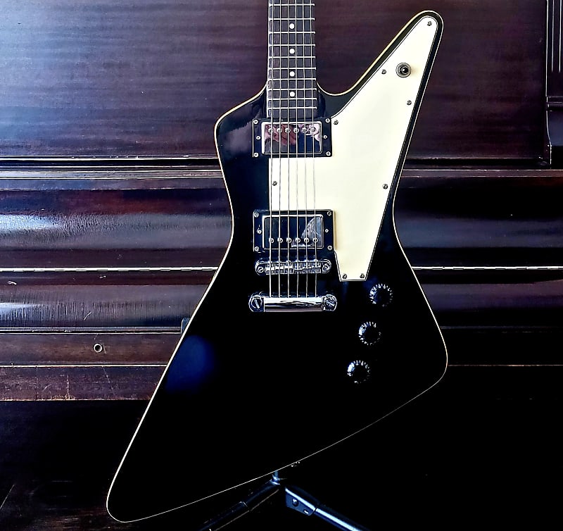 Hamer XT Standard Explorer 2000's - Black | Reverb