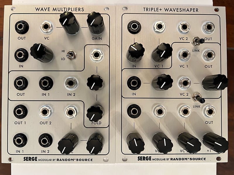 Random Source (R*S) Serge Wave Multipliers (WVM) + Triple+ | Reverb