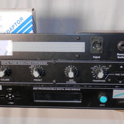 Peavey MIDIBass Midi Bass white with case and rack modules | Reverb