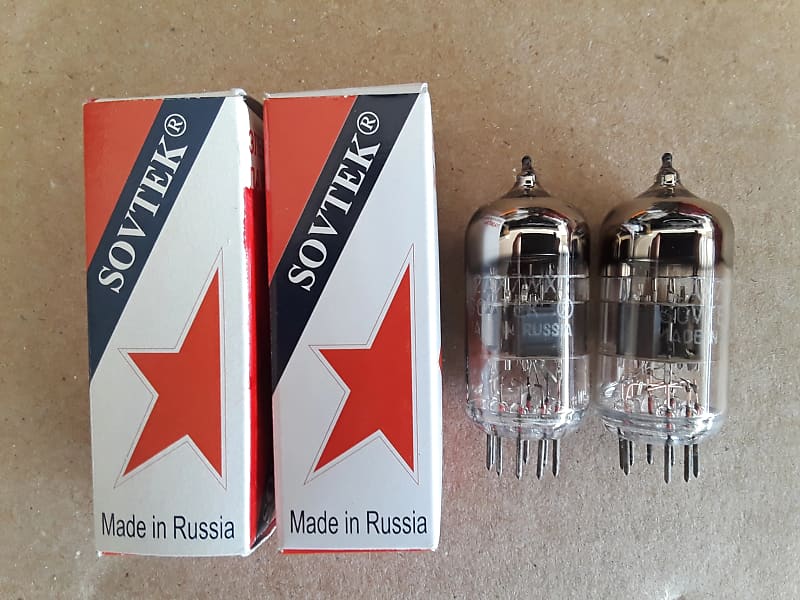 Sovtek 12AX7 / ECC83 - Matched Pair (2) NOS | Reverb
