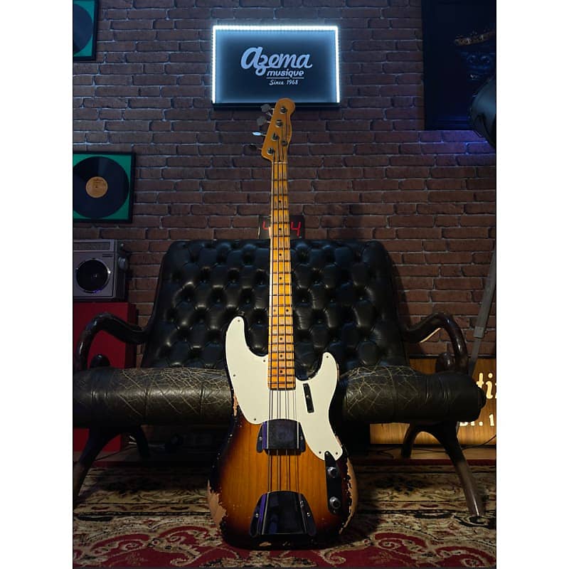 Fender CUSTOM SHOP LTD 54 PRECISION BASS HEAVY RELIC SFA 2 | Reverb