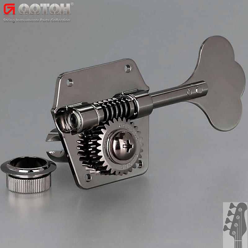 GOTOH GB640 Res-O-Lite Super Light Bass Tuners Tuning | Reverb