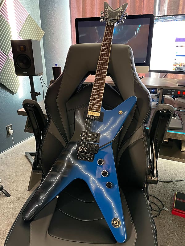 2021 Dean Dimebag Dean From Hell Blue | Reverb