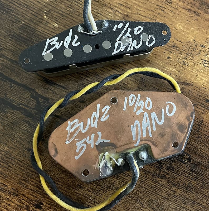 AGED Budz "Dano" Danocaster 2.0 Tele Pickups A3 Bridge | Reverb