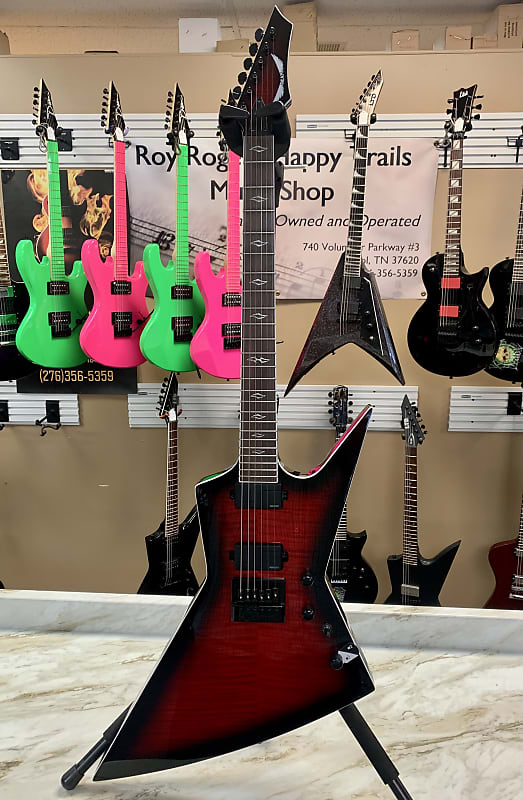 Dean Zero Select Evertune Fluence Black Cherry Burst | Reverb