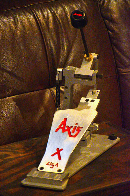 Axis AX-X X Series Single Bass Drum Pedal in Silver | Reverb