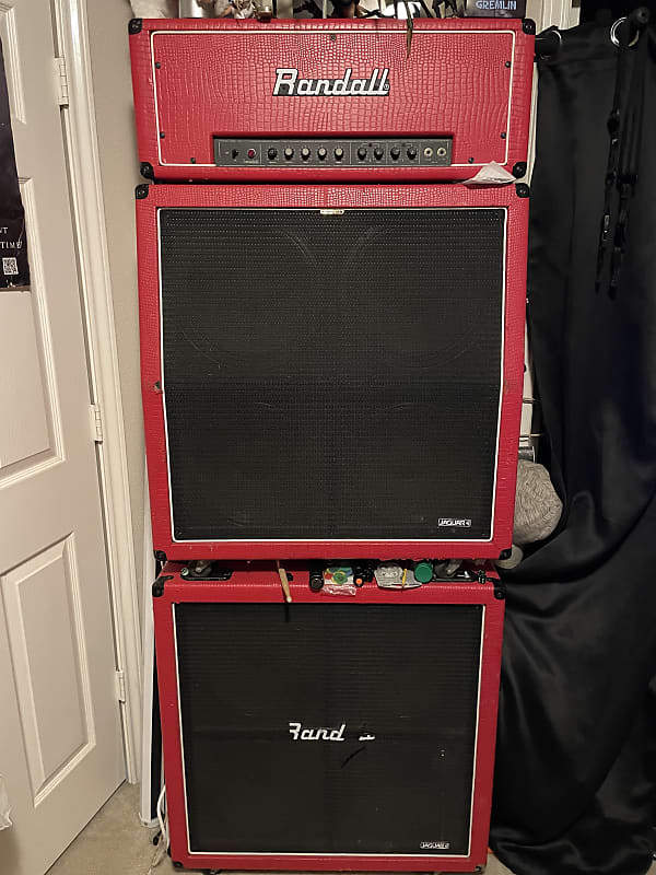 Randall RG100es 1987 Red tolex | Reverb
