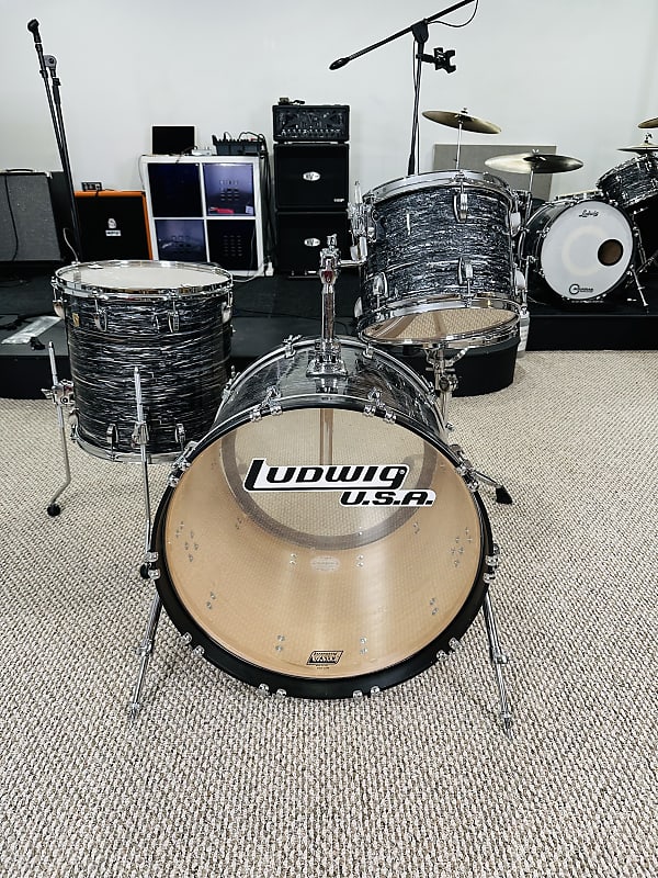 Ludwig Super Classic - Black Oyster Fab Kit | Reverb