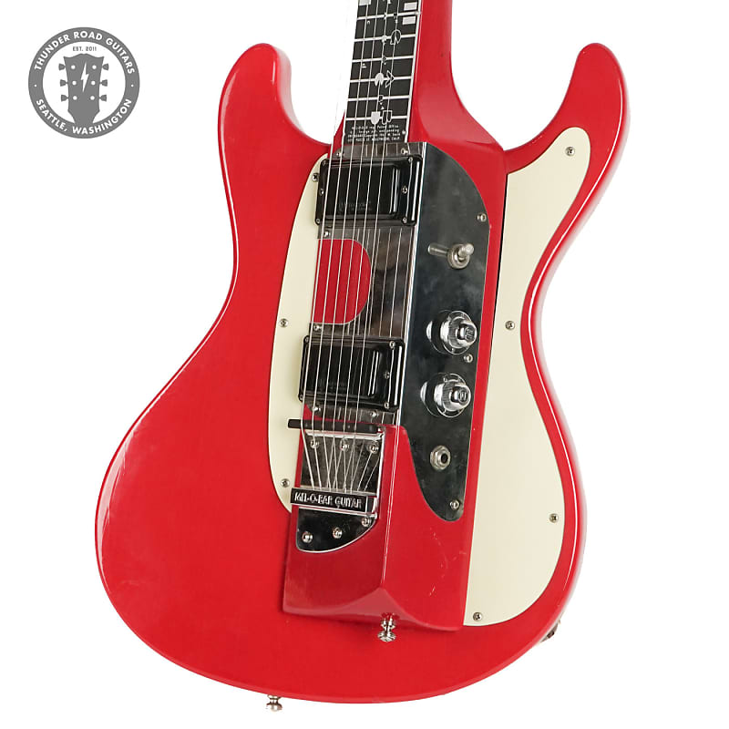 1967 Mosrite Melobar Red | Reverb