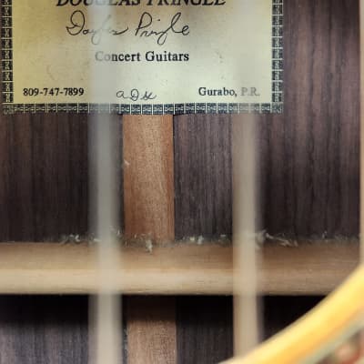 Douglas Pringle Concert Guitar 1996 | Reverb