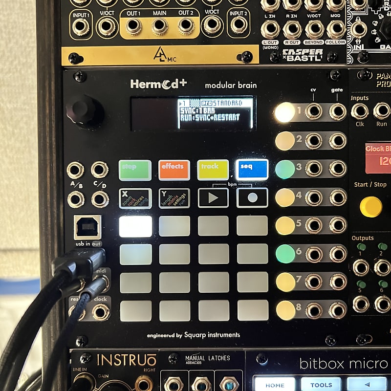 Squarp Instruments Hermod+ Eurorack Modular Sequencer | Reverb