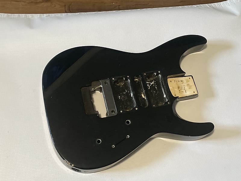 1990's Japan Jackson Performer PS-4 Black Guitar Body Floyd | Reverb