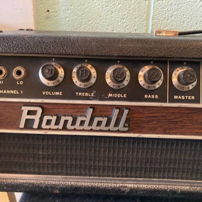 Randall Commander Bass Power head 1973 black | Reverb