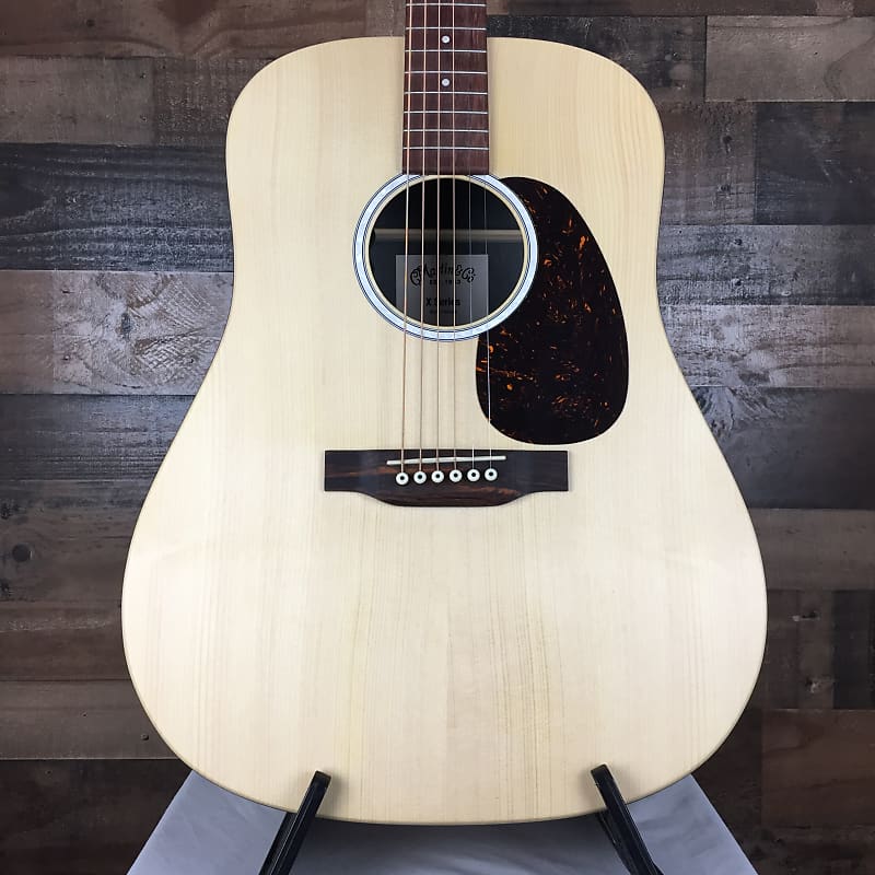 Martin DX2E-01 Acoustic/Electric Guitar w/ Gig Bag, Figured | Reverb