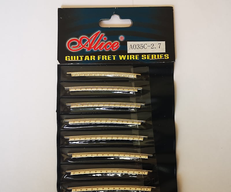 Alice Guitar Fret Wire 2.7mm Cupronickel | Reverb
