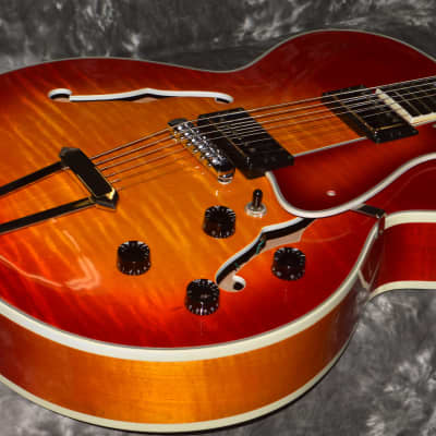 1997 Heritage - H550 - Antique Cherry Burst | Reverb