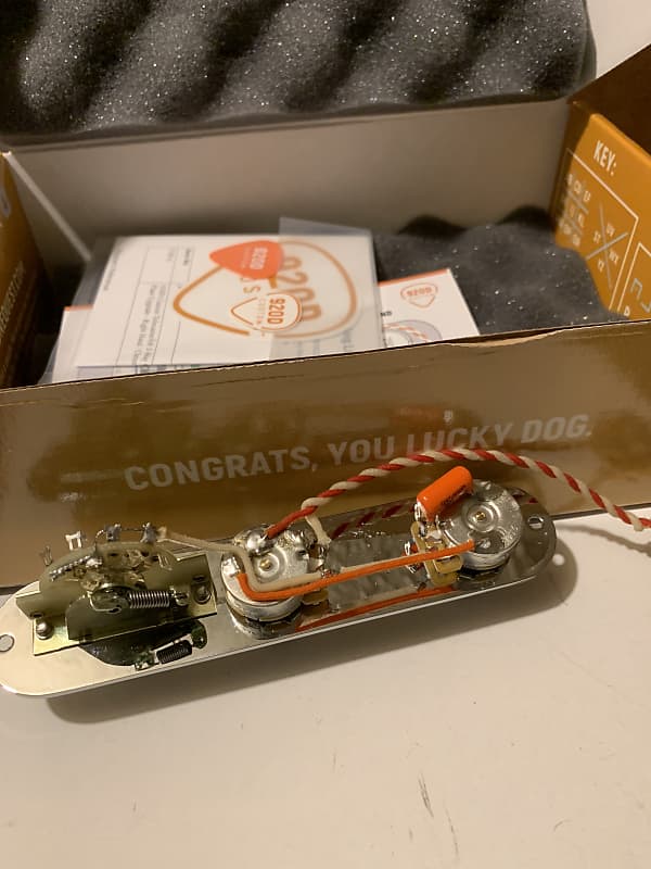 920D Custom Telecaster® 3-Way Control Plate Upgrade - Right | Reverb