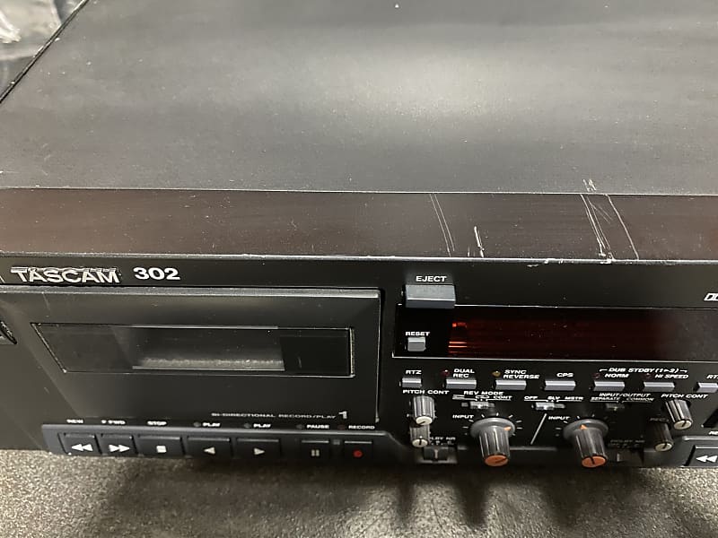 Tascam 302 Dual Cassette Deck | Reverb