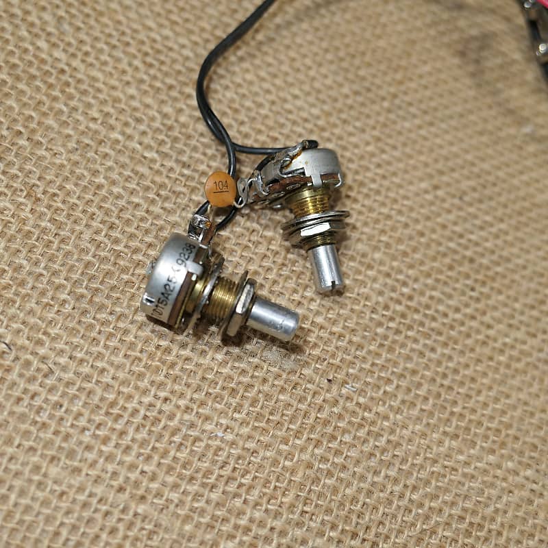 EMG 25K Tone Volume Pots + Switch - Same Day Shipping #DK10 | Reverb