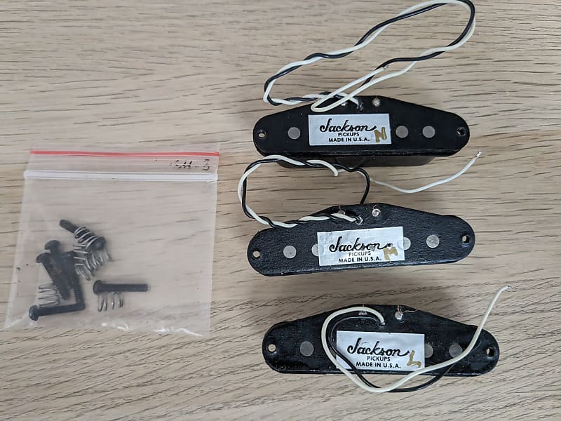 Jackson j100 set of 3 x single pickups | Reverb