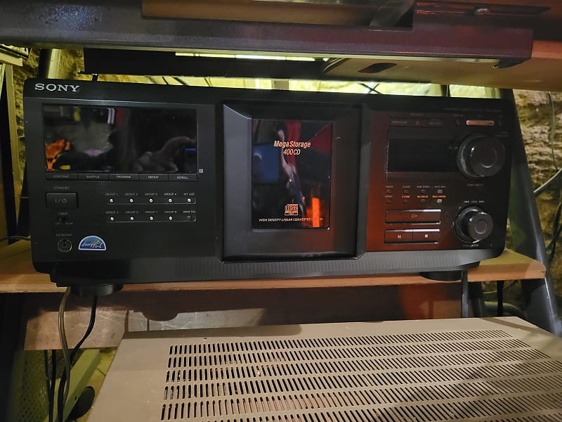Sony CDP-CX400 400 CD changer jukebox | Reverb