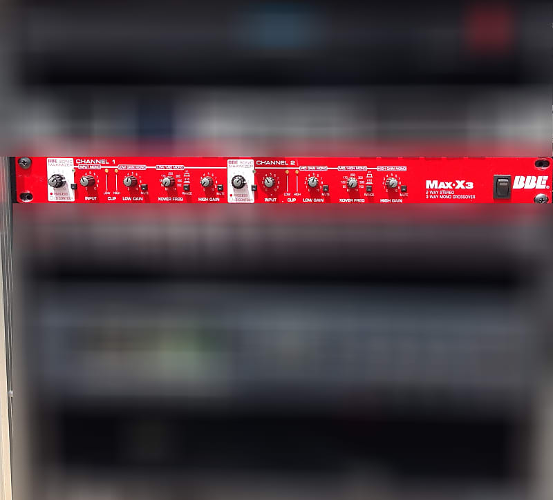 BBE Max•X3 Speaker Crossover System - Excellent Condition | Reverb